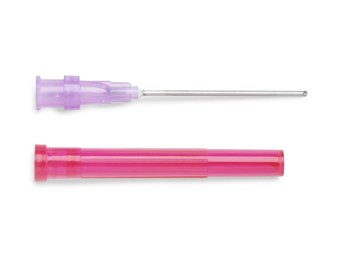 Monoject Blunt Fill Needle w/ 5 Micron Filter, 18G x 1.5", 100/box
